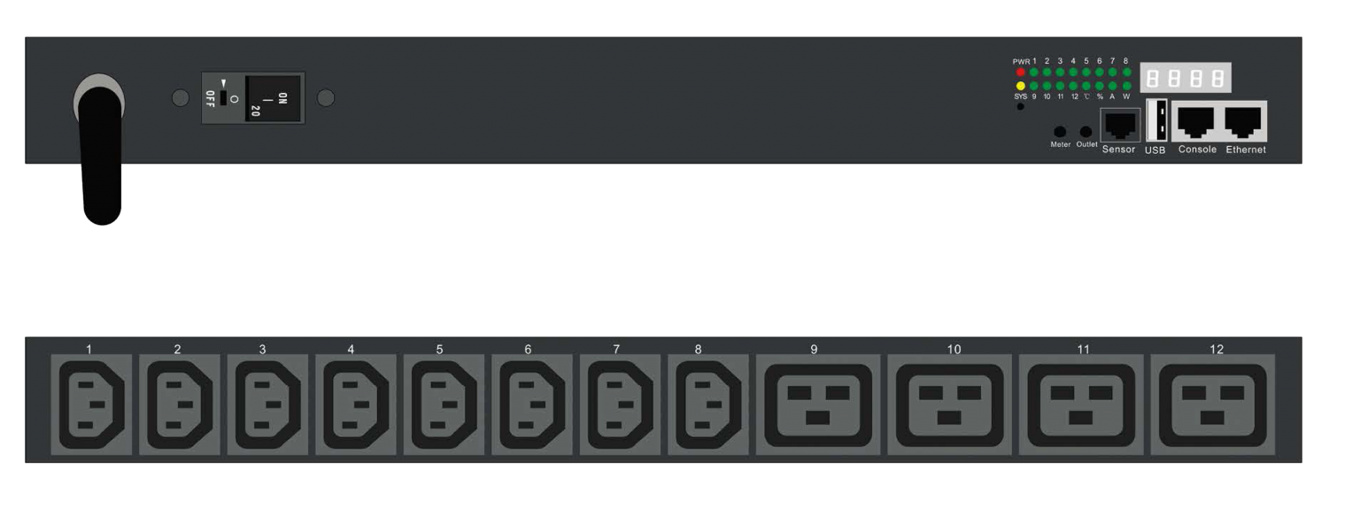 Server/Network Rack/Cabinet Smart/Intelligent PDU | Link-X